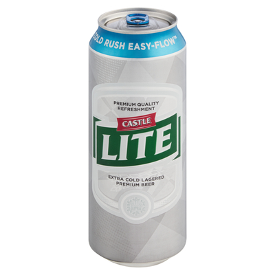 Castle Lite Premium Lager Beer 500ml | PnP