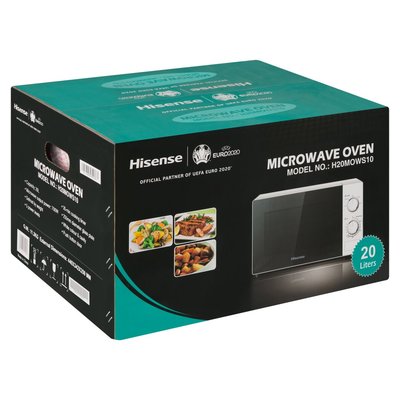 Hisense 20L White Manual Microwave H20MOWS10 | PnP