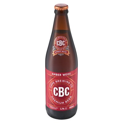CBC Amber Weiss Craft Beer 440ml | PnP