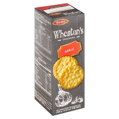 Tasty Treats Wheaton's Garlic Crackers 180g | PnP