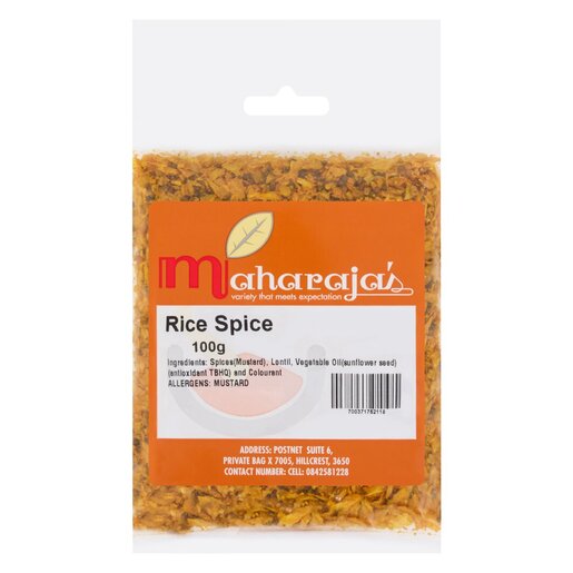 Maharaja's Spices Rice Spice 100g | PnP
