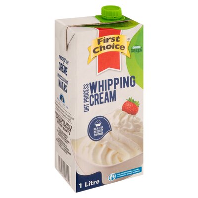 First Choice Uht Process Whipped Cream 1L | PnP
