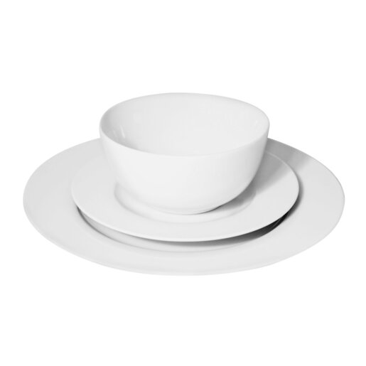 Eetrite Just White Dinner Set 12 Piece | PnP