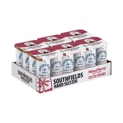 Southfields Hard Seltzer Berry Can 330ml x 24 | PnP