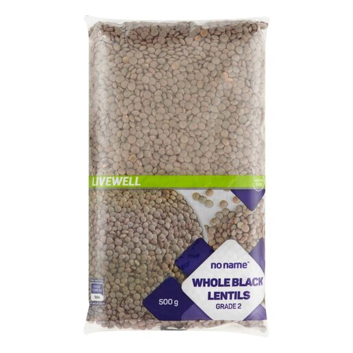 No Name Live Well Black Lentils 500g | Smart Price Specials | PnP Home