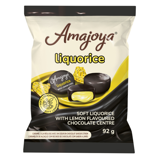 Amajoya Liquorice Toffee Lemon Chocolate Centre 93g | PnP