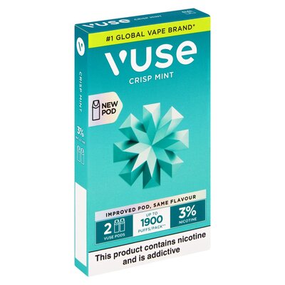 Vuse E-Pod Crisp Mint Device Acc 3% 2 Pack | PnP