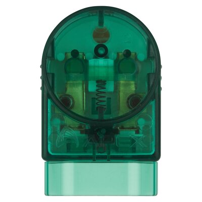 PnP Euro + 16 AMP Round 2 Pin Adaptor Green | PnP
