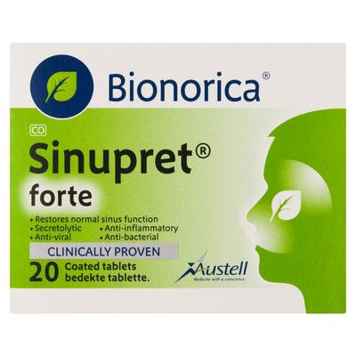 Sinupret Forte Coated 20 Tablets | PnP