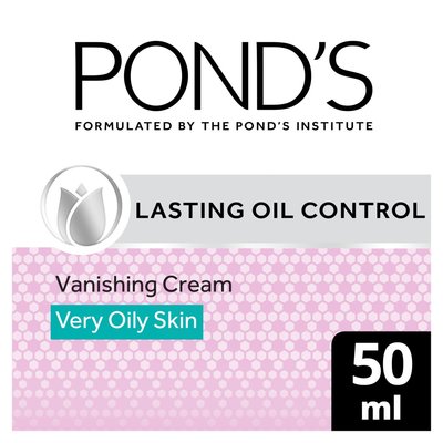 Pond's Lasting Oil Control Matte Skin Vanishing Face Cream Moisturizer ...