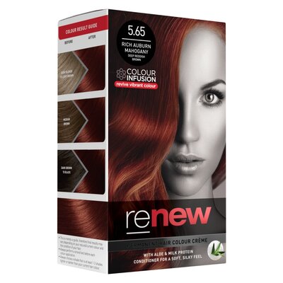 Renew Rich Auburn Mahogany 5.65 Hair Colour 50ml | PnP