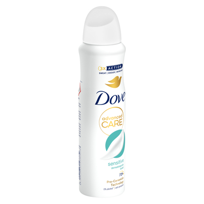 Dove Sensitive Antiperspirant Deodorant Body Spray 150ml | PnP
