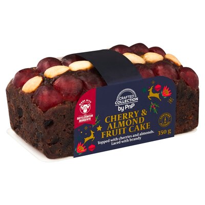 Crafted Collection Cherry & Almond Fruit Cake 350g | PnP