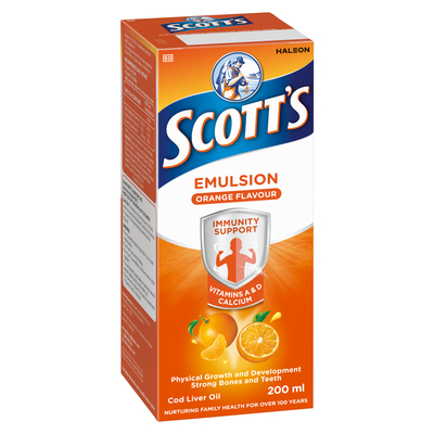 Scott's Emulsion Vitamin Syrup Orange 200ml | PnP
