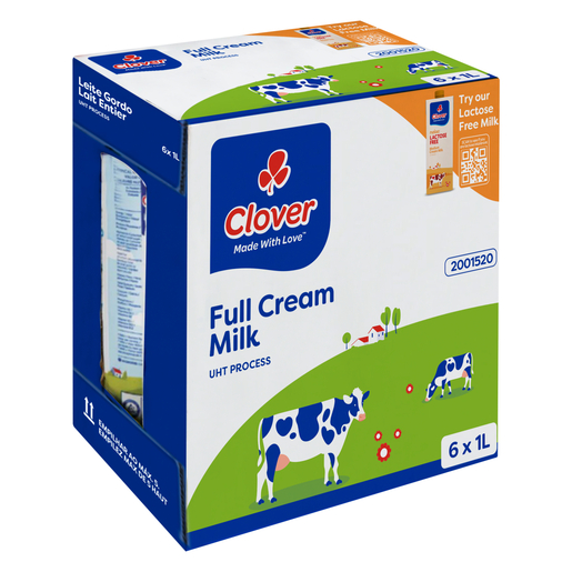 Clover UHT Full Cream Long Life Milk 6 x 1L | Smart Price Specials ...