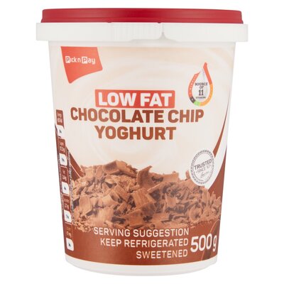 PnP Low Fat Chocolate Chip Yoghurt 500g | Smart Price Specials | PnP Home