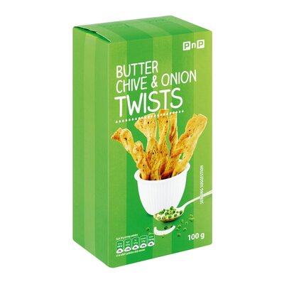Pnp All Butter Chive & Onions Twists 100g | PnP
