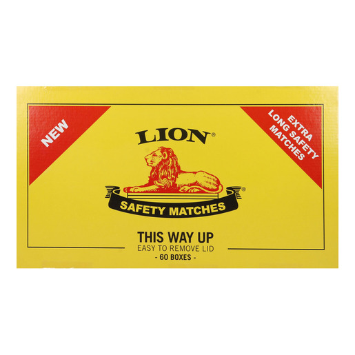 Lion Matches Extra Long Safety x 60 | PnP