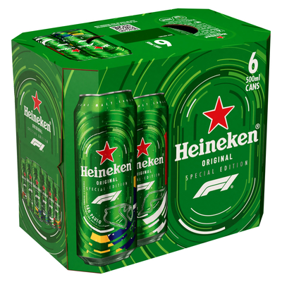Heineken Lager Can 6 x 500ml | Smart Price Specials | PnP Home