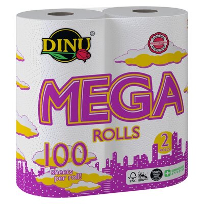 Dinu Mega Roller Towel 2 Pack | PnP