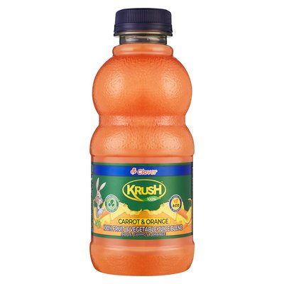 Clover Krush Fruit Juice 100% Carrot & Orange 500ml | PnP