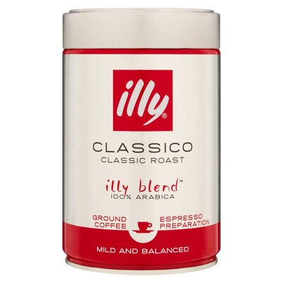 Illy Classico Classic Roast Ground Coffee Espresso 250g | PnP