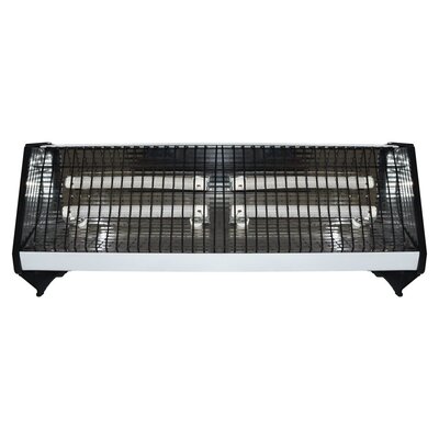 AIM 800W Electric 2 Bar Quartz Heater With Safety Overheat Protection ...