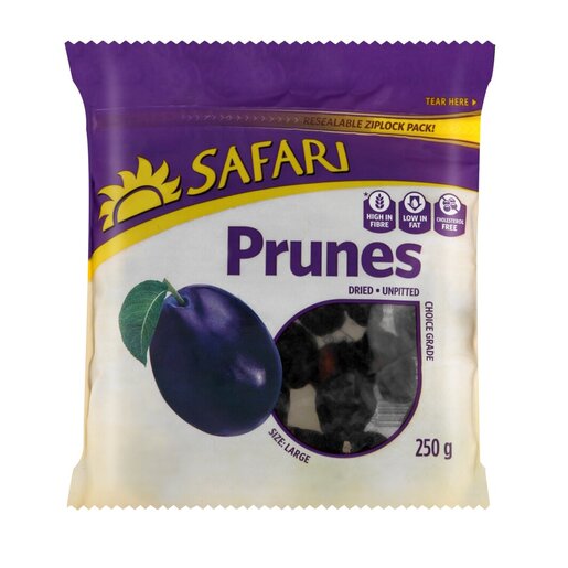 Safari Prunes Choice Large 250g | Smart Price Specials | PnP Home