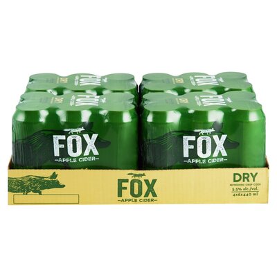 Fox Apple Cider Can 24 x 440ml | PnP