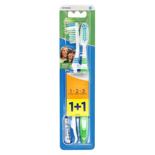 Oral-B Natural Fresh Toothbrush 2 Pack | PnP