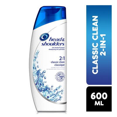 Head & Shoulders 2in1 Classic Clean Shampoo 600ml | PnP