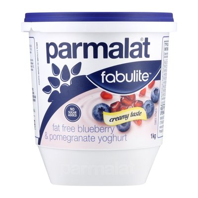 Fabulite Fat Free Blueberry & Pomegranate Fruit Yoghurt 1kg | PnP