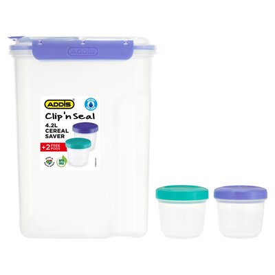 Addis Clip 'n Seal Cereal Saver with Pods Set 4.29L | Smart Price ...