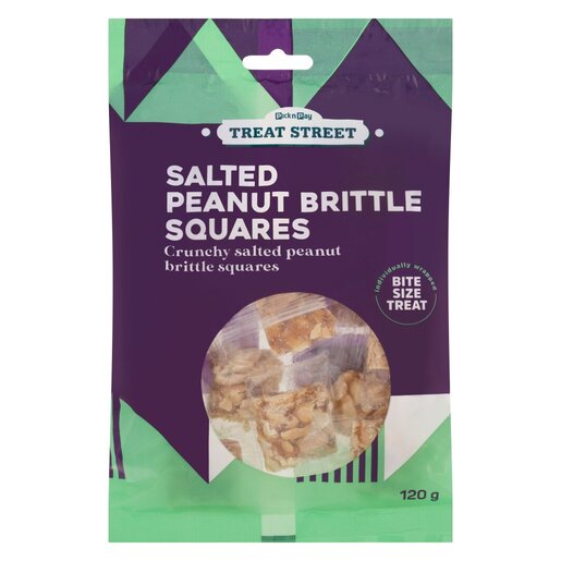 PnP Treat Street Salted Peanut Brittle Squares 120g | PnP