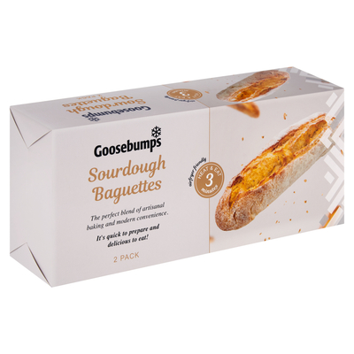 Goosebumps Heat & Eat Sourdough Baguettes 2 Pack | PnP