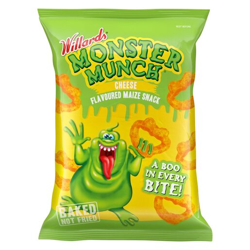 Willards Monster Munch Cheese Flavoured Maize Snack 100g | PnP