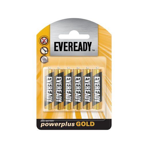 Eveready Power Plus Gold Batteries Aaa 6 Pack | Smart Price Specials ...