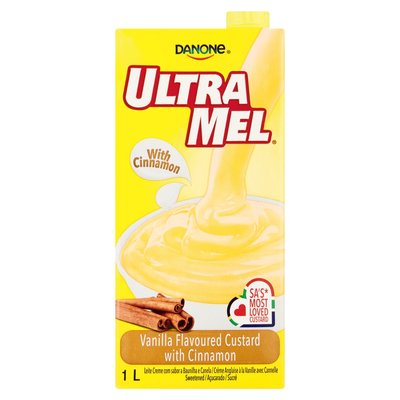 Danone Ultra Mel Vanilla Flavoured Custard with Cinnamon 1l | PnP