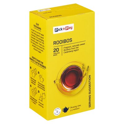 PnP Rooibos Tea 20 Pack | PnP