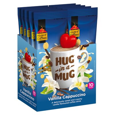 Hug in a Mug Vanilla Cappuccino 10 x 24g | PnP
