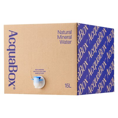 AcquaBox Natural Mineral Water Bag in Box Tap 15L | Smart Price ...