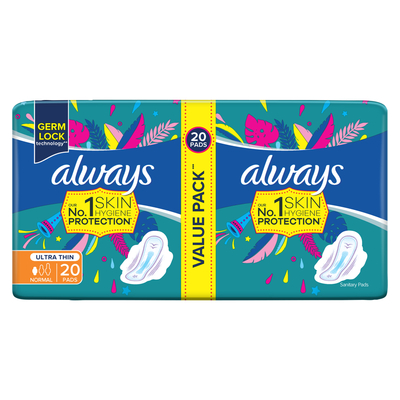 Always Maxi Cotton Normal Pads 10 Pack | PnP