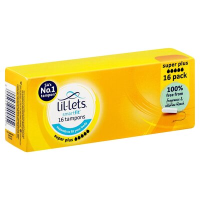 Lil-lets Super Plus Tampons Non Applicator 16 Pack | PnP