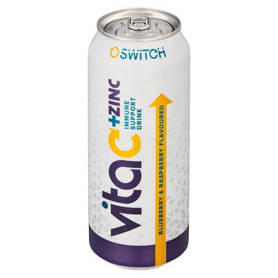 Switch Immune Booster Blueberry & Raspberry Energy Drink 500ml | PnP