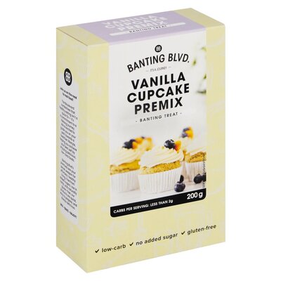 Banting Blvd Vanilla Cupcake Premix 200g | PnP
