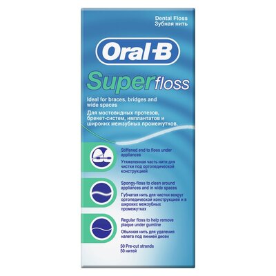 Oral-B Superfloss Regular 50m | PnP