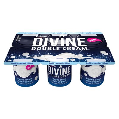 Danone Divine Double Cream Plain Yoghurt 100g | PnP