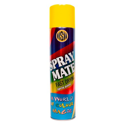 Spraymate Fast Drying Spray Paint Sunshine Yellow 250ml | Smart Price ...