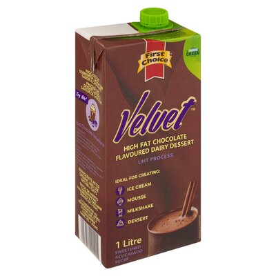 First Choice Chocolate Flavoured Dairy Dessert 1L | PnP