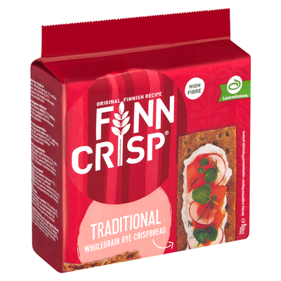 Finn Crisp Traditional Wholegrain Rye Crispbread 200g | PnP